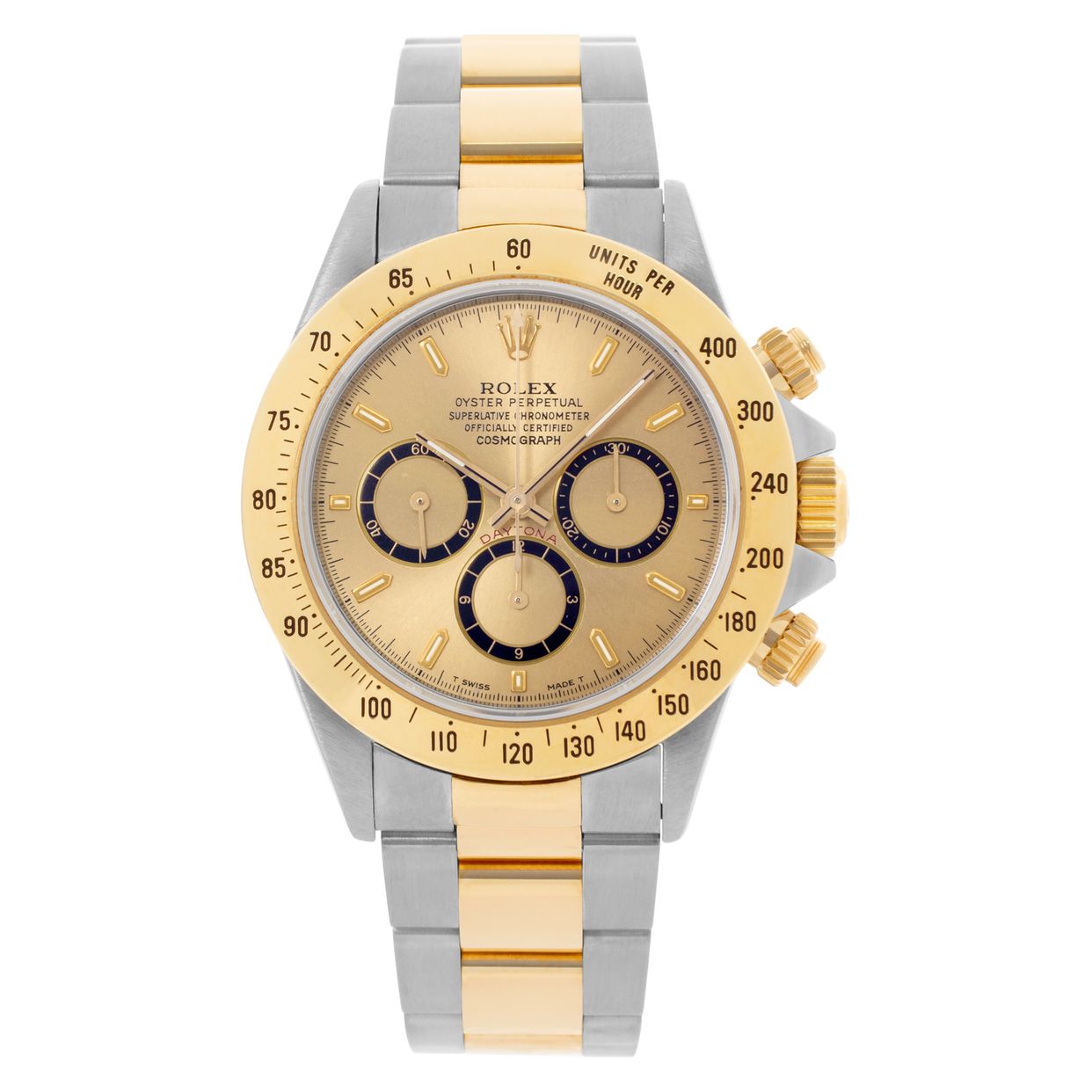 Preowned Rolex Daytona 16523 18k & steel 40mm W524703 | Gray & Sons