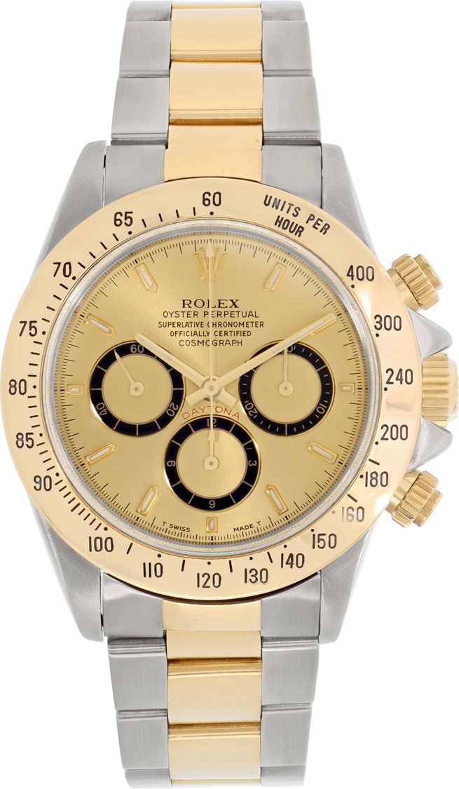 Used Rolex Daytona 16523 Stainless Steel Champagne dial | Gray & Sons