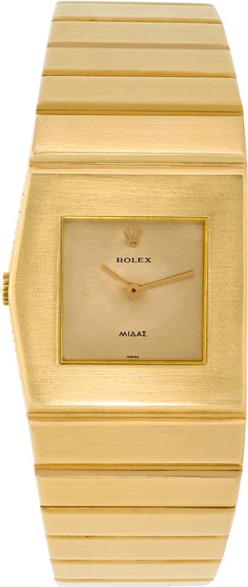 Pre-owned Rolex King Midas 3580 18k 28mm Manual watch | Gray & Sons