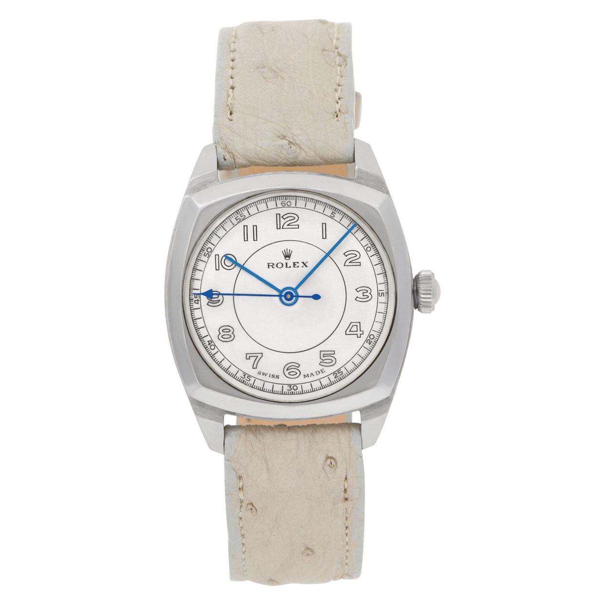 Pre-owned Rolex Oyster 4547 stainless steel mm Manual watch