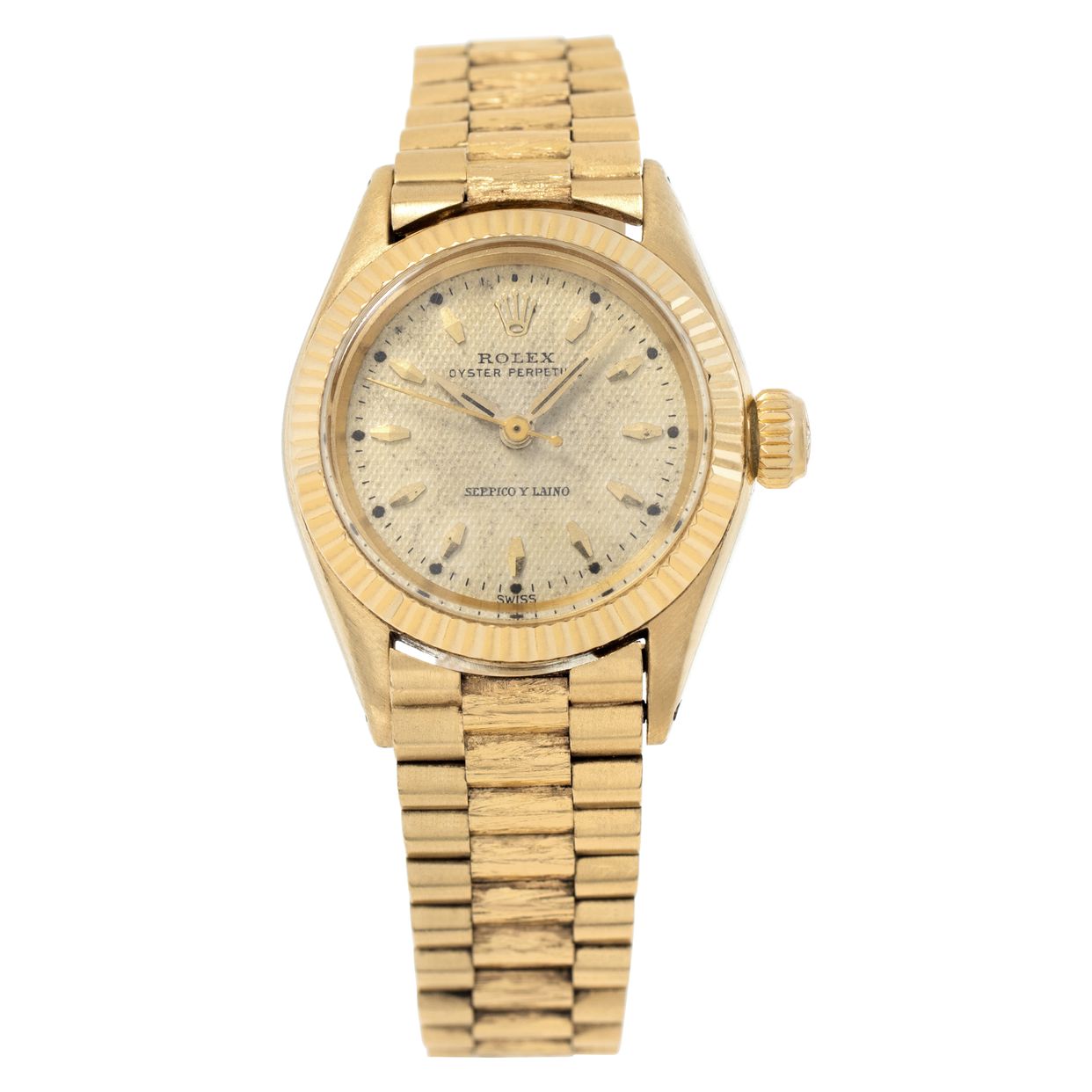 Used Rolex Oyster Perpetual 6619 18k 25mm auto watch | Gray & Sons