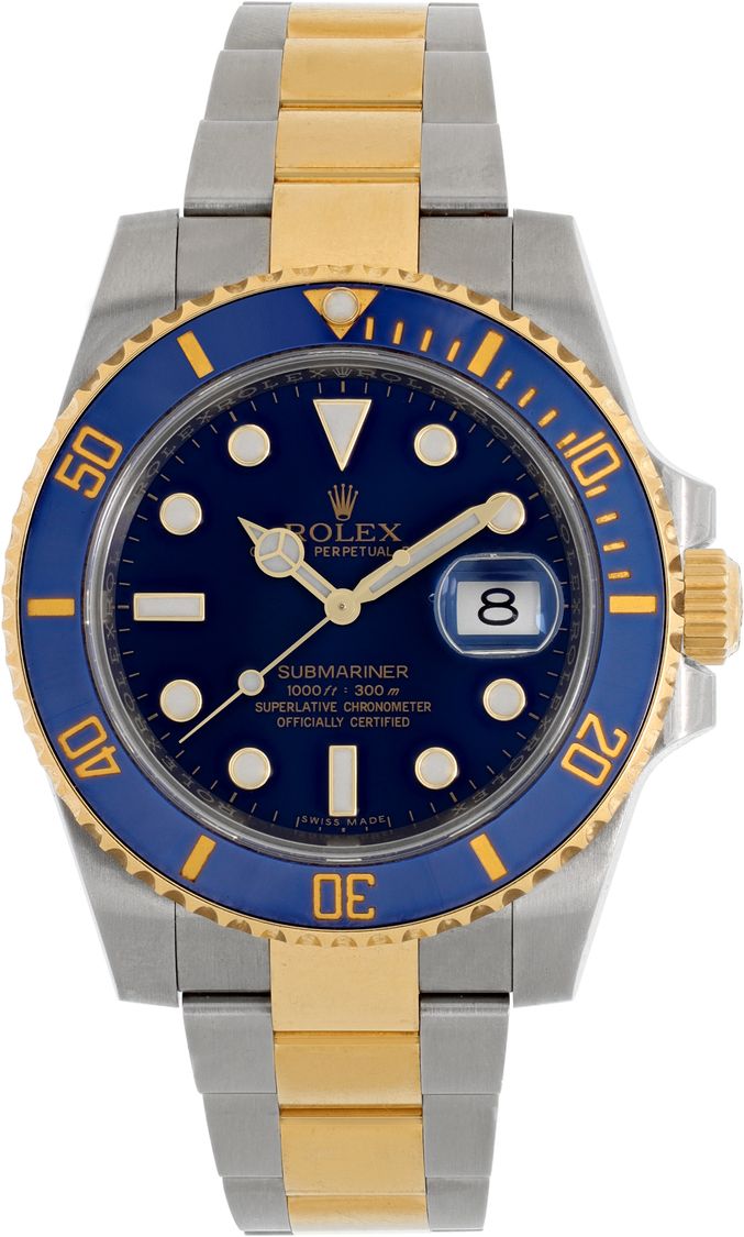 Used Rolex Submariner 116613 18k & steel 40mm auto | Gray & Sons