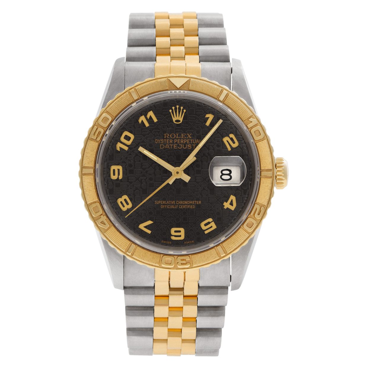 Preowned Rolex Datejust 16263 18k and steel 36mm watch | Gray & Sons