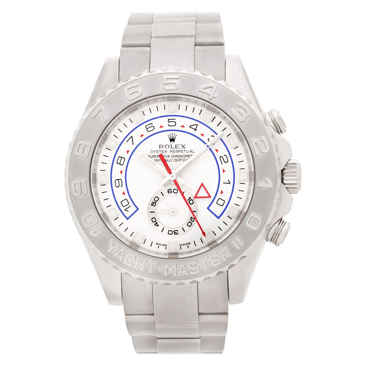 Used Rolex Yacht-Master II 116689 18k white gold 49.2mm auto