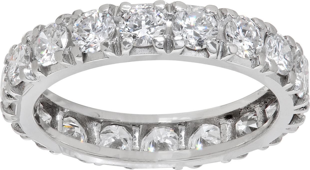Platinum Diamonds eternity band, 2.00 carats. | Gray & Sons Jewelers