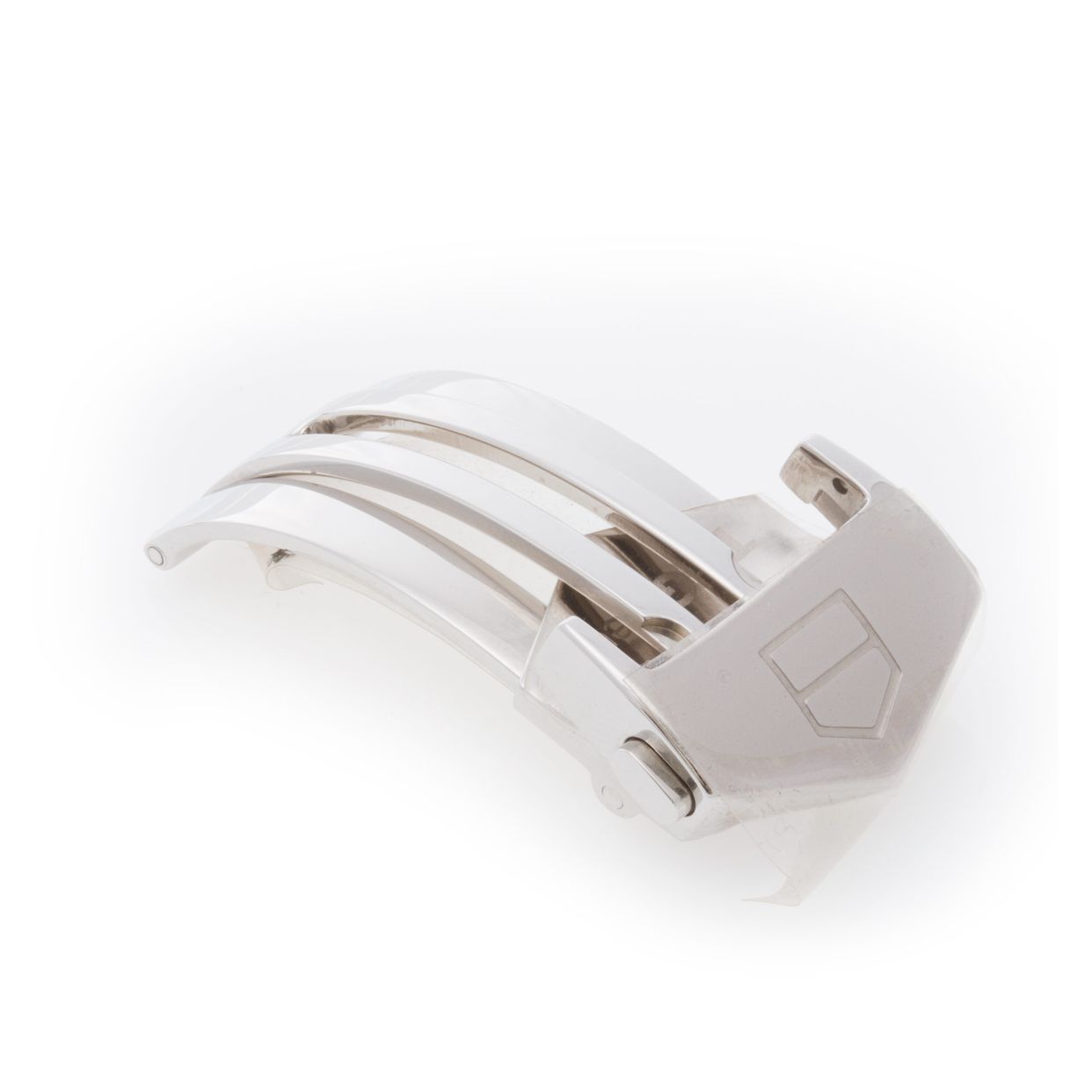 Tag Heuer stainless steel deployant buckle. 18mm. | Gray & Sons