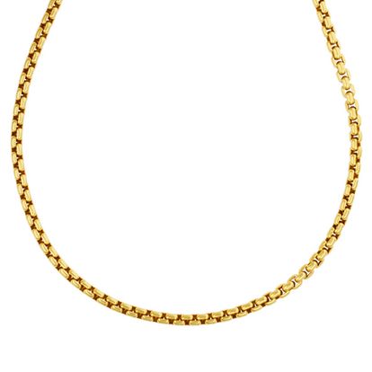 Tiffany & Co Box Style Chain in 18k yellow gold | Gray & Sons Jewelers
