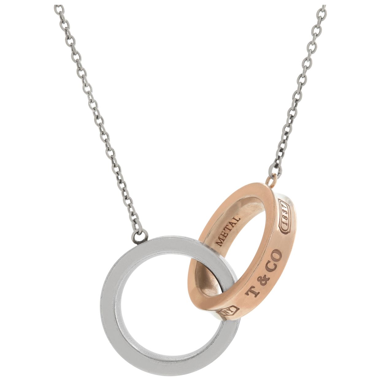 Tiffany & Co .Interlocking Circles Pendant necklace | Gray & Sons