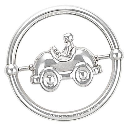 Tiffany & Co. Sterling Silver Car Baby Rattle | Gray & Sons Jewelers