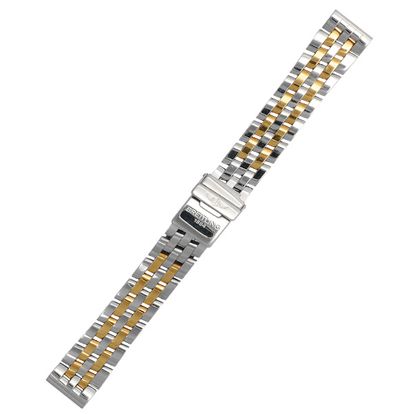 Two tone breitling pilot bracelet | Gray & Sons Jewelers