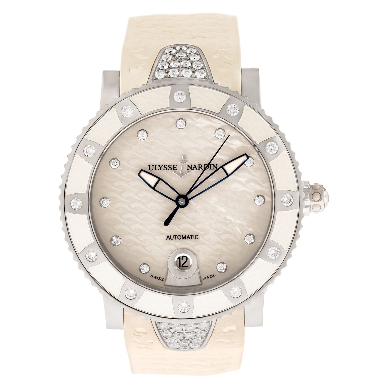 Preowned Ulysse Nardin Lady Diver 8103-101E-3C/10 stainless