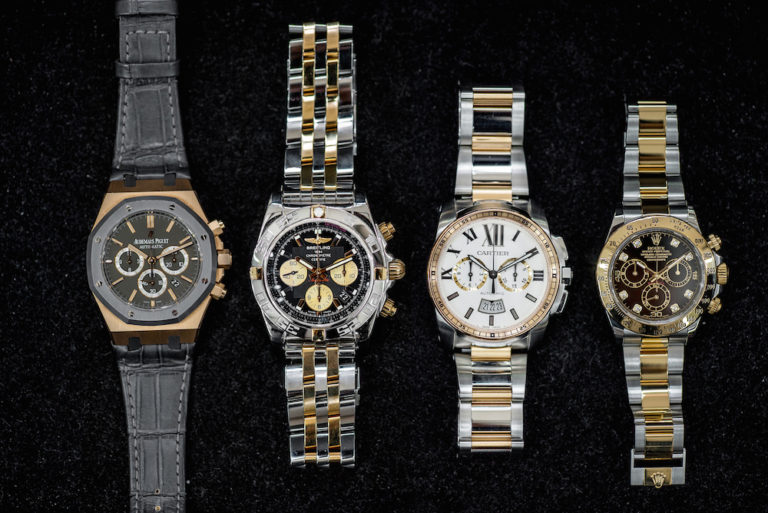 Luxury Two-Tone Chronograph Watches | Gray & Sons Jewelers